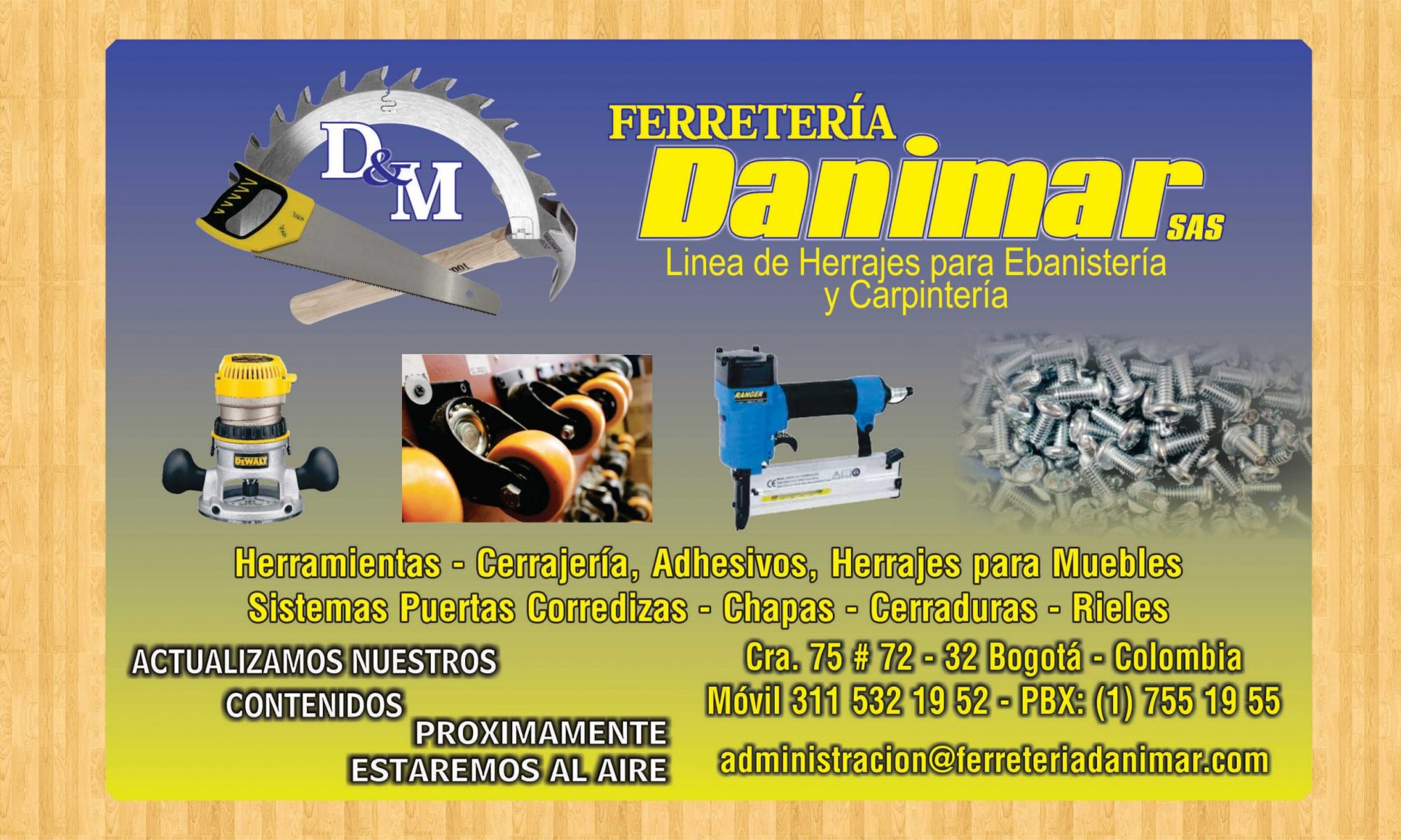 ¡Hola, mundo! – Ferretería Danimar